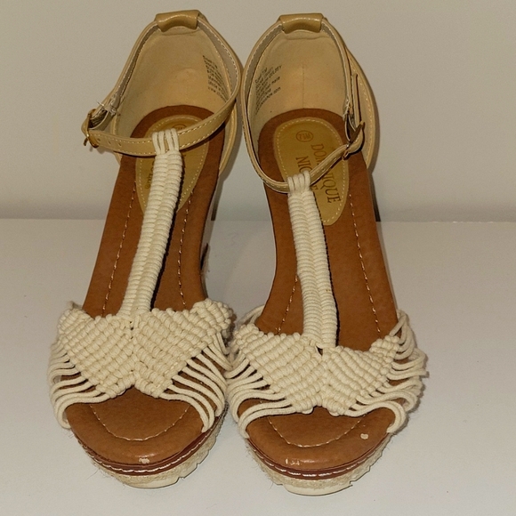 dominique nicole | Shoes | Women Dominique Nicole Wedge Heels | Poshmark